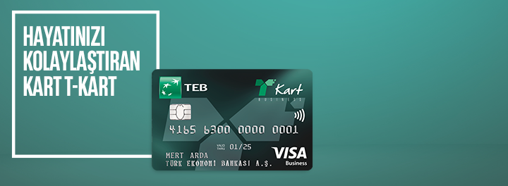 TEB Banka Kartı | Kadın Patronum | Türk Ekonomi Bankası